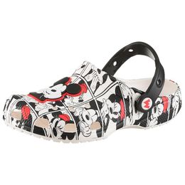 Crocs Clog »Mickey and Minnie Classic Clog« mit Fersenriemen weiß-schwarz-rot 37 37 Für alle Mickey und Minnie Fans ein Must Have!