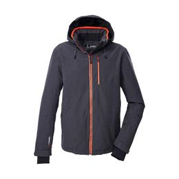 Killtec Skijacke &raquo;KSW 101 MN SKI JCKT&laquo; Wasserdichte, atmungsaktive Jacke, abnehmbare Kapuze, Schneefang anthrazit XXL XXL Herren Skijacke mit...