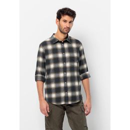 Jack Wolfskin Flanellhemd »WANDERWEG SHIRT M« night-blue-41 L (52) - Normalgrößen Normalgrößen L (52) Flanellhemd