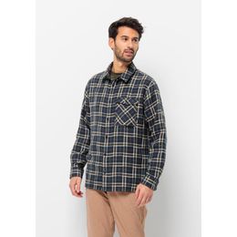 Jack Wolfskin Flanellhemd »MORGENLUFT SHIRT M« night-blue-41 XXL (58) - Normalgrößen Normalgrößen XXL (58) Flanellhemd
