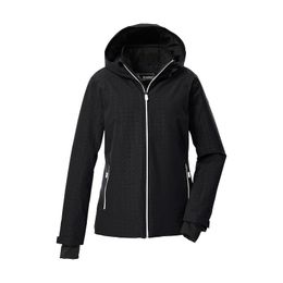 Killtec Skijacke »KSW 33 WMN SKI JCKT« Damen Skijacke: wasserdicht, atmungsaktiv, verstellbar, PFAs-frei schwarz 38 38 Damen Skijacke mit...