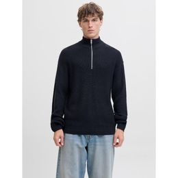 Jack & Jones JACK & JONES Troyer »JJKAITO KNIT HALF ZIP BF« Sky Captain S S Pullover von Jack & Jones