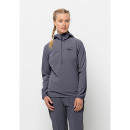 Jack Wolfskin Softshelljacke &raquo;PRELIGHT OVERHEAD W&laquo; mit Kapuze dolphin M (38/40) M (38/40) Softshelljacke