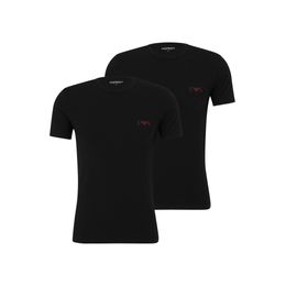 Emporio Armani Unterhemd Herren Gr&ouml;&szlig;e S rot / schwarz