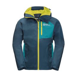 Jack Wolfskin Outdoorjacke &raquo;ACTIVE HIKE JACKET K&laquo; mit Kapuze dark-sea 152 152 Wetterschutzjacke