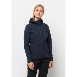 Jack Wolfskin Softshelljacke &raquo;BORNBERG HOODY W&laquo; mit Kapuze night-blue XS (34) XS (34) Softshelljacke