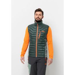 Jack Wolfskin Funktionsweste »ROUTEBURN PRO INS VEST M« black-olive XXL (58) XXL (58) Stretch-Fleece-Einsätze