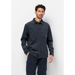 Jack Wolfskin Langarmhemd »TRACKFINDER SHIRT M« night-blue XL (54/56) - Normalgrößen Normalgrößen XL (54/56) 2 Brusttaschen