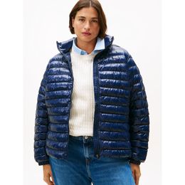Tommy Hilfiger Curve Steppjacke »CRV LW PADDED SLIM JACKET« mit Kapuze in großen Größen Dark Night Navy 48 48 Steppweste von Tommy Hilfiger Curve