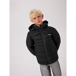 name it Steppjacke »NKMMARBLE JACKET PB« mit Kapuze Black 140 140 Jacke von name it für Jungen