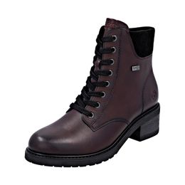 Remonte Schnürstiefelette »Stiefelette Leder/Synthetik« Weinrot 44 44 Verschluss: Schnürung