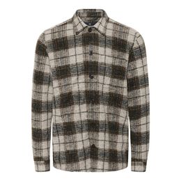 Matinique Button Up Shirt 'Pelton N Heritage' male Beige size XXXL