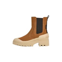Pepe Jeans Chelsea Boots 'HALE' Damen Gr&ouml;&szlig;e 38 cognac / schwarz Winterschuhe