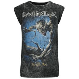 Iron Maiden Fear Of The Dark Tank-Top grau in 3XL 15490-Iron Maiden