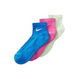 Nike Athletic Socks 'Everyday Plus' male Blue, Green, Pink size M