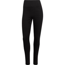 Adidas Yoga Essential Tights Damen - schwarz - Gr. S - Polyester/Elastan
