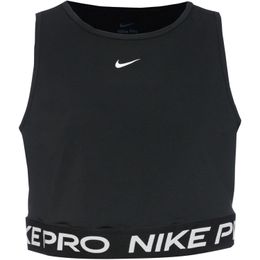 Nike Pro Dri-Fit 365 Croptop Damen - schwarz - Gr. 62/64 - Polyester/Elastan