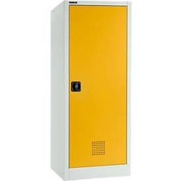 Schäfer Shop Schäfer Shop Select Gefahrstoffschrank MSI-US1506, Stahl, B 600 x T 500 x H 1585 mm, Belüftungsschlitze, 3 Wannen à 11 l