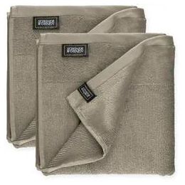 Schöner Wohnen Handtücher "Sense", beige (sand), B:50cm L:100cm, Frottee, Obermaterial: 100% Baumwolle, SCHÖNER WOHNEN-KOLLEKTION, Handtücher, mit Velourborte, hautschmeichelnde Airtouch Qualität, super weich