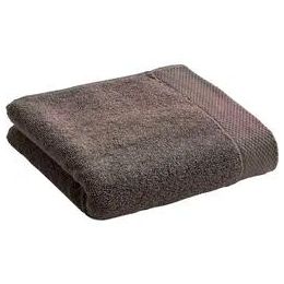 Gästehandtücher Christy "LUXE", grau (soot), B:40cm L:76cm, Walkfrottier, Obermaterial: 100% Baumwolle, Handtücher, Luxus Gästetücher in Premium Qualität mit 730g/m2, 40x76cm, 6er Set