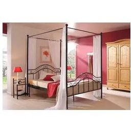 Metallbett Home Affaire, schwarz, L:210cm, Betten