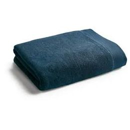 Duschtücher Christy "LUXE", blau (navy), B:76cm L:137cm, Walkfrottier, Baumwolle, Handtücher, Luxus Duschtücher in Premium Qualität mit 730g/m2, 76x137cm, 2er Set