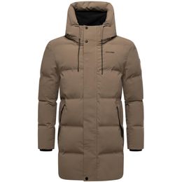 Kurzmantel STONE HARBOUR "Darianoo XX", Herren, Gr. S (48), braun, Obermaterial: 100% Polyester. Innenfutter: 100% Polyester. Wattierung: 100% Polyester. &Auml;rmelfutter: 100% Polyester, Basic, gerade Po-bedeckend, hoch geschlossener Ausschnitt, &Auml;rmel ohne &Auml;rmelschlitz B&uuml;ndchen, M&auml;ntel Kurzmantel, Kurzer Herren Steppmantel mit Kapuze