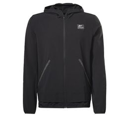 Reebok Athletic Jacket male Black size XL