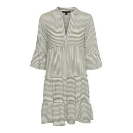 V&eacute;ro Moda VERO MODA Kleid 'HELI' Damen Gr&ouml;&szlig;e 36 beige / grau