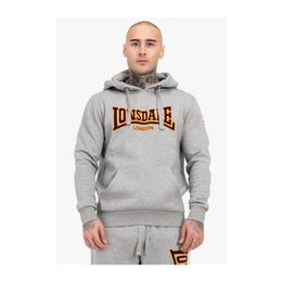 Lonsdale Herren Kapuzensweatshirt schmale Passform HOODED CLASSIC LL002
