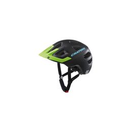 Cratoni Kinderhelm Maxster Pro schwarz/lime matt