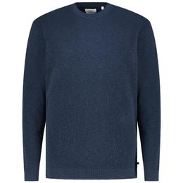Gro&szlig;e Gr&ouml;&szlig;en s.Oliver Pullover aus Baumwolle Farbe blau Gr&ouml;&szlig;e: 3XL