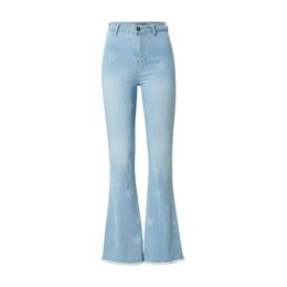 Nasty Gal Jeans Damen Gr&ouml;&szlig;e 24 blue denim / hellblau