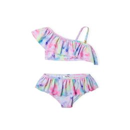 MINOTI Bikini Mädchen Größe 116/122 hellblau / hellgrün / lila / rosa