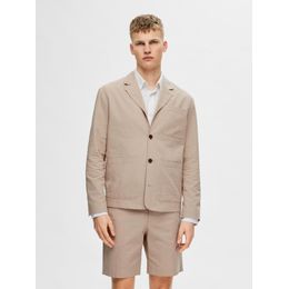 Selected Sakko 'Smith' Herren Gr&ouml;&szlig;e 50/52 dunkelbeige