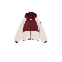 Desigual Winterjacke M&auml;dchen Gr&ouml;&szlig;e 134/140 bordeaux / wei&szlig;