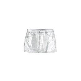 Bershka Rock Damen Größe 42 silber