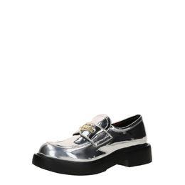Love Moschino Classic Flats 'SCARPAD.CITY40' female Silver size 40