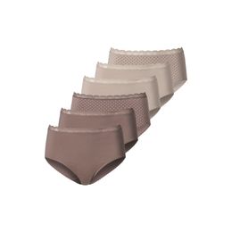 Vivance Damen Taillenslip, taupe/beige, Gr&ouml;&szlig;e 32/34