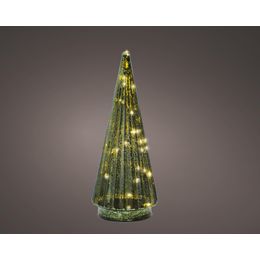 Kaemingk Glasbaum mit Micro LED DEKO