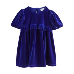 next Kleid M&auml;dchen Gr&ouml;&szlig;e 110 indigo