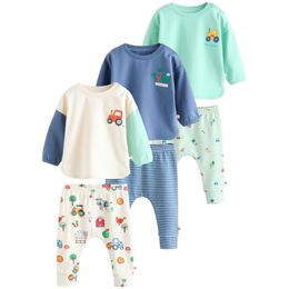 next Set Jungen Gr&ouml;&szlig;e 56 elfenbein / navy / mint / schwarz