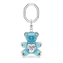 Swarovski Schl&uuml;sselanh&auml;nger 'Teddy' Damen Gr&ouml;&szlig;e One Size blau / silber / transparent