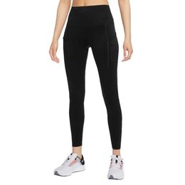 Nike Dri-Fit Go Firm-Support High-Waisted 7/8 Leggings Bekleidung Damen schwarz