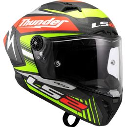 LS2 FF805 Thunder GP Aero Replica Black, Integralhelm