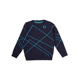 Koroshi Pullover Jungen Gr&ouml;&szlig;e 140 navy / gr&uuml;n