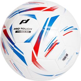 Fußball Pro Touch "Force 30" Gr. 5, bunt (weiß, blau schwarz, rot), Bälle, Kinder, 5, Synthetik