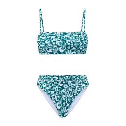 Shiwi Bikini 'Lola' Damen Gr&ouml;&szlig;e XXL smaragd / jade / wei&szlig;
