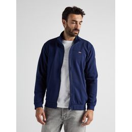 Sweatjacke JCC "310212082", Herren, Gr. 4XL, blau (navy), 60% Baumwolle, 40% Polyester, Sweatjacken Sweatjacke
