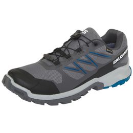 Trailrunningschuh Salomon "XA FLYER GORE-TEX", Herren, Gr. 47, castlerock, asphalt, dunkelblau, Synthetik, Textil, Schuhe, wasserdicht